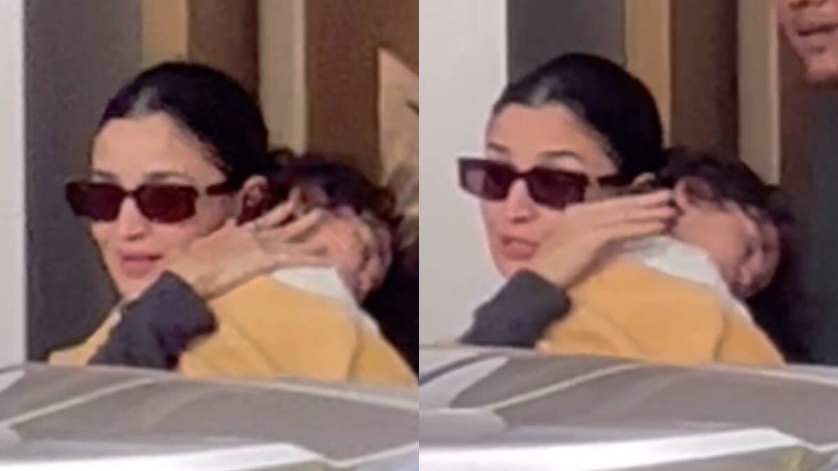 Alia Bhatt Shushes Paparazzi as Raha Sleeps On Her Shoulder, Video Goes Viral | Watch - News18
