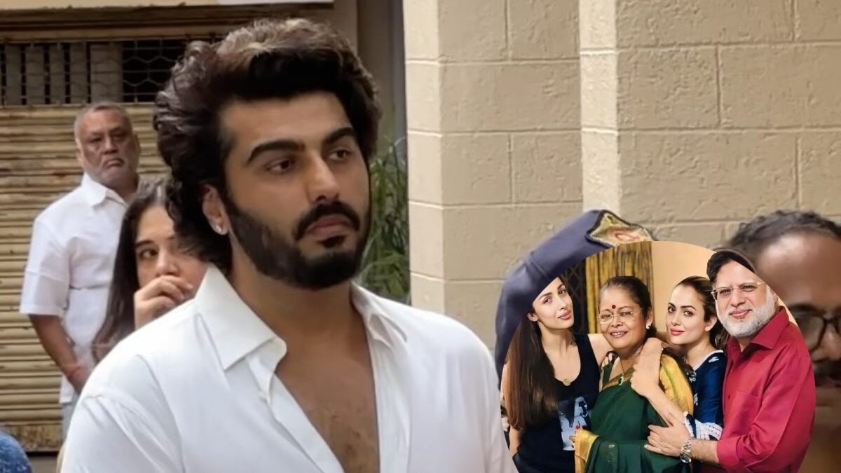 Arjun Kapoor Rushes To Meet Malaika Arora After Her Father Dies By ...