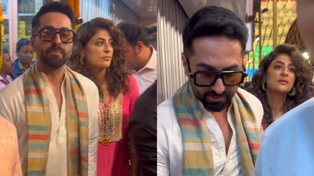 Ayushmann Khurrana, Tahira Kashyap Walk Barefoot To Seek Blessings At ...