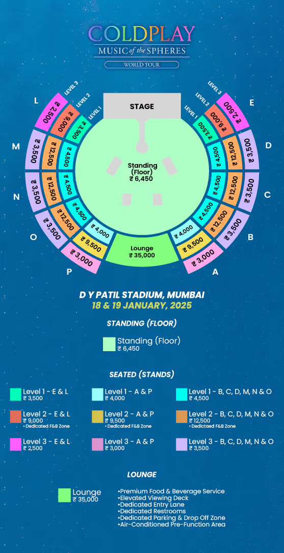 Coldplay India Tour Dates, Venue, Ticket Prices Out: Band To Host 2 ...