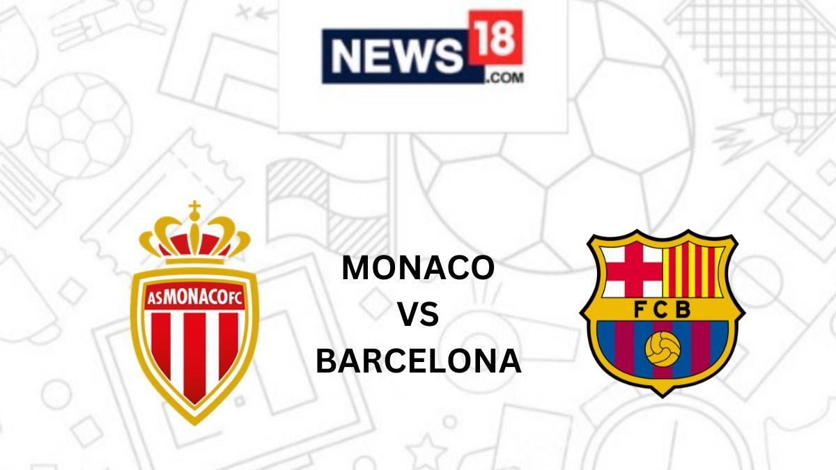 MON vs BAR Live Football Streaming For UEFA Champions League 2024/25 ...