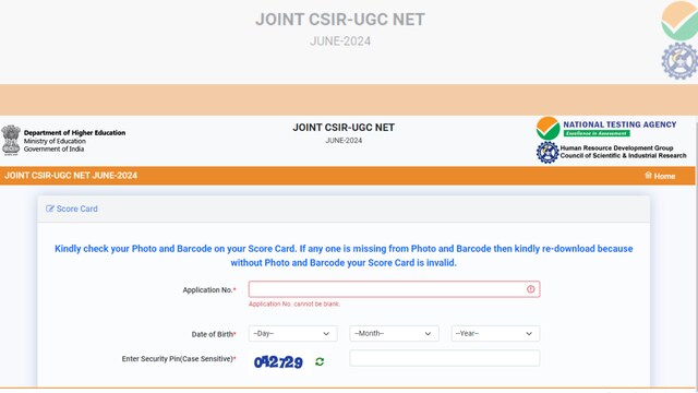 Joint CSIR UGC NET Result 2024 Declared: Direct Link to Download Scorecard Available on csirnet ...