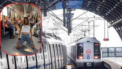 Distressed Jeans and Bold Moves: Girl's Dance in Delhi Metro Goes Viral ...