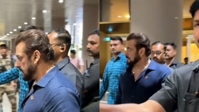 Salman Khan Arrives in Mumbai with Heavy Security Days After Threats to ...