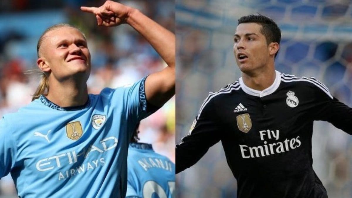 Erling Haaland Matches Cristiano Ronaldo's Sensational Scoring Record ...