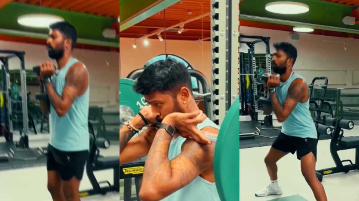 Hardik Pandya Gears Up For India-Bangladesh T20I Series, Video Of ...