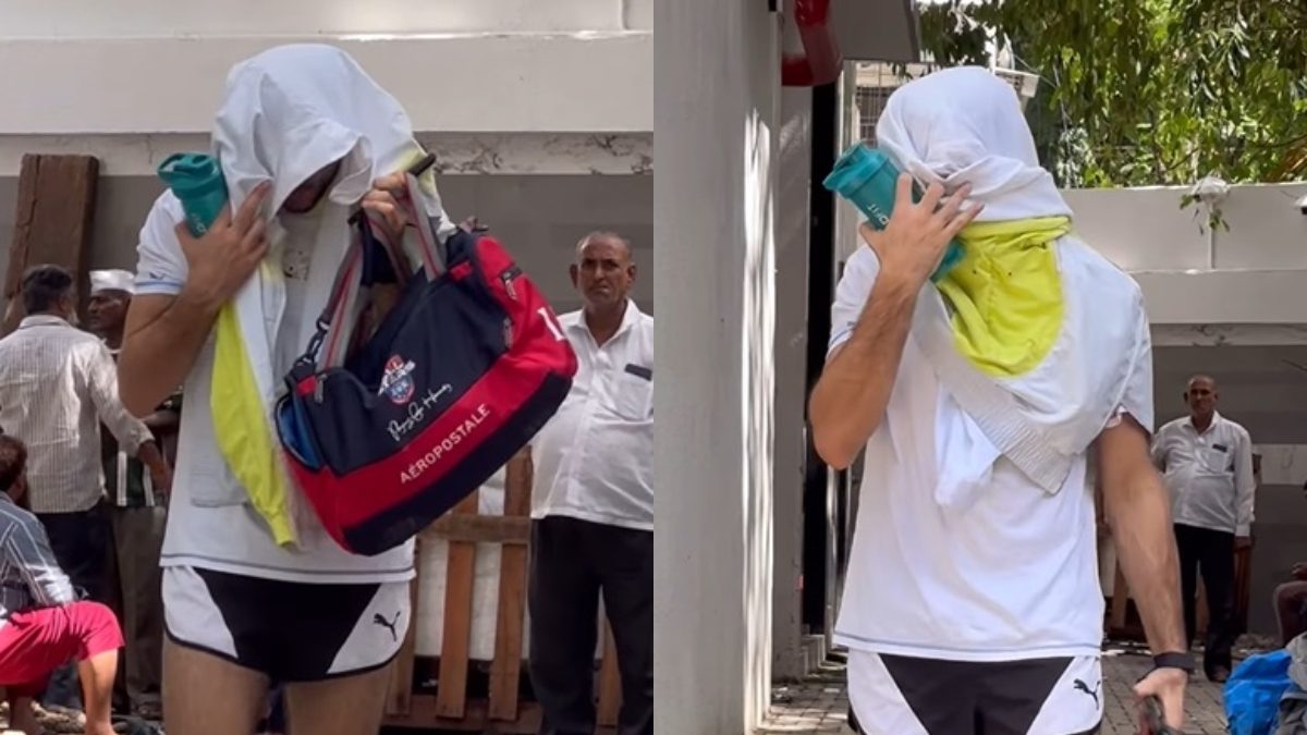 Ibrahim Ali Khan Spotted Hiding His Face From Paps, Gets Snapped ...