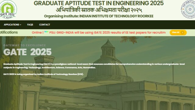 GATE 2025 Admit Card Releasing Soon At gate2025.iitr.ac, Check Date ...