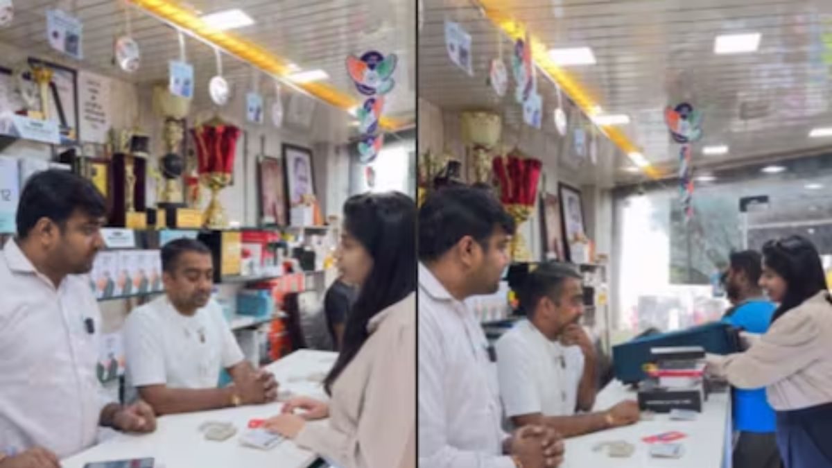 Woman Shops For Free At A Tech Shop, But There’s A Catch | Viral News ...