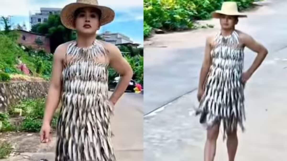 Video Of Model Wearing 'Fish Dress' Leaves Internet Angry | Viral News ...