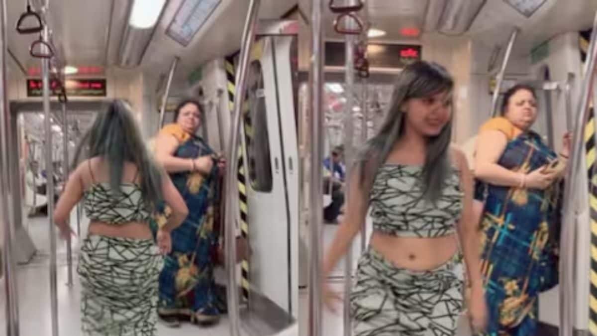 Viral Video Of Girl Dancing Inside Delhi Metro Sparks Outrage, Internet ...