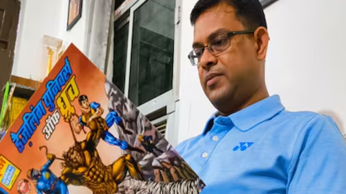 This Bihar IPS Officer Boasts A Collection Of 2500 Comic Books ...
