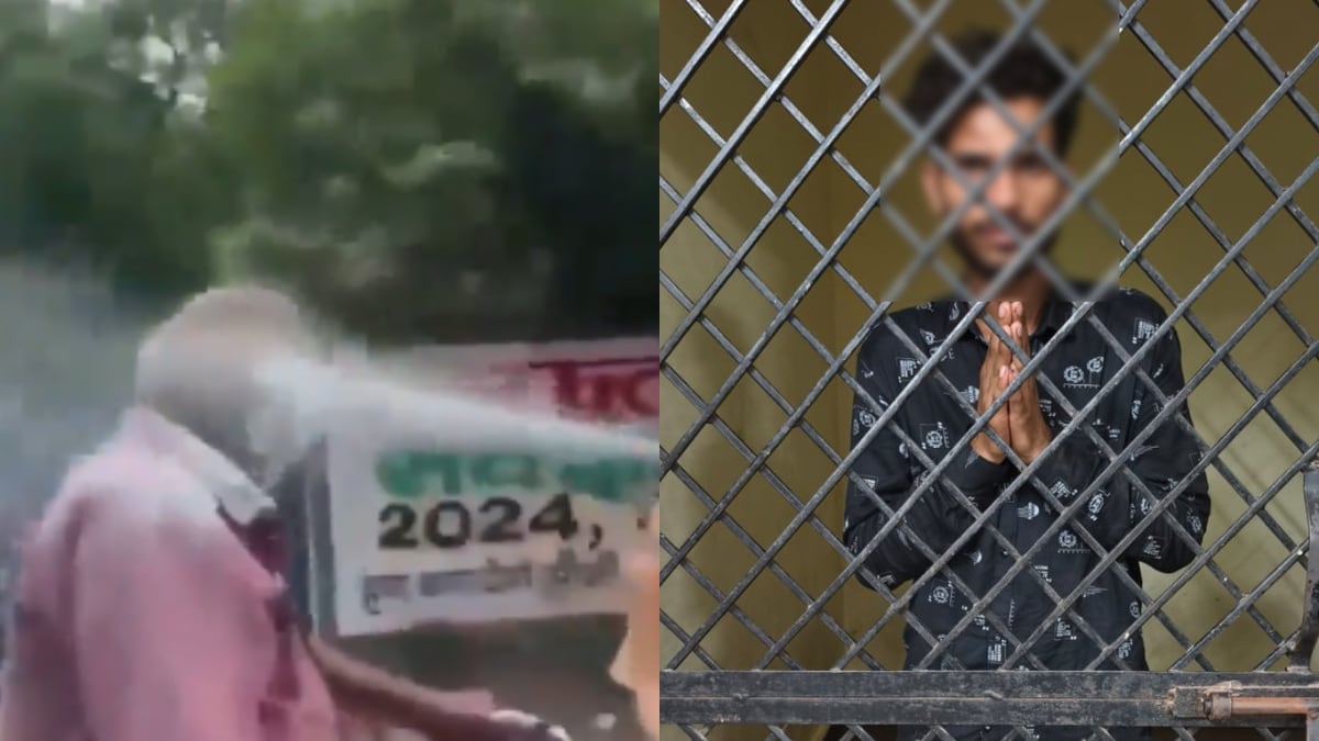 Jhansi YouTuber Sprays Foam on Old Man Riding Cycle, Arrested After ...