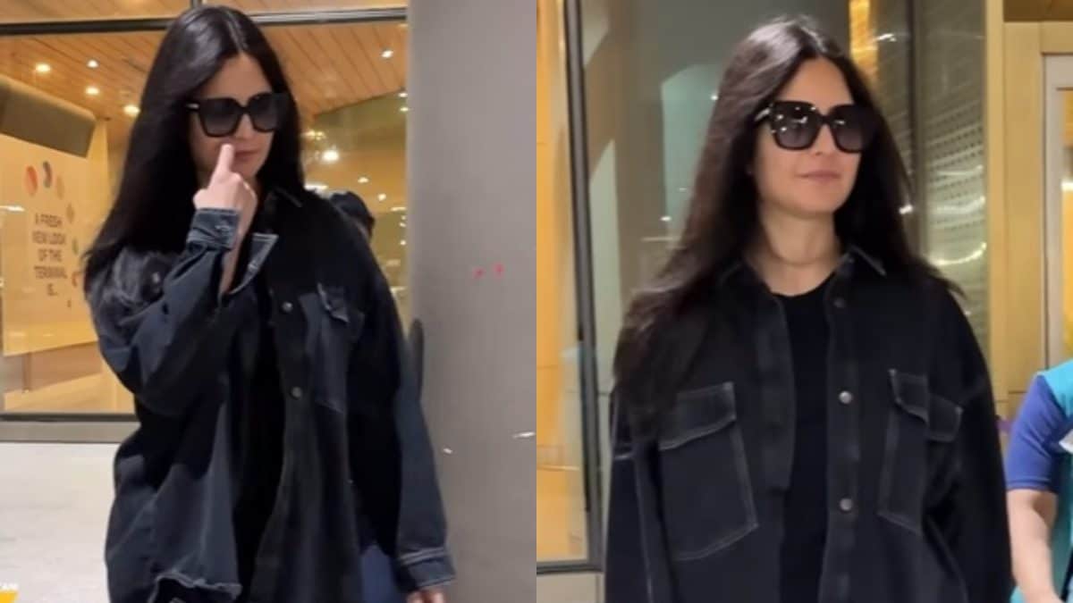 Katrina Kaif Rocks All Black Outfit As She Gets Papped At Mumbai ...