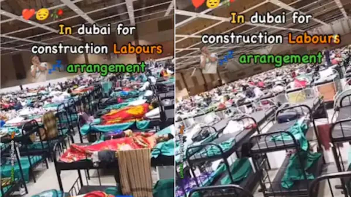 This is How Labourers From UP & Bihar Are Living In Dubai | Watch Viral ...