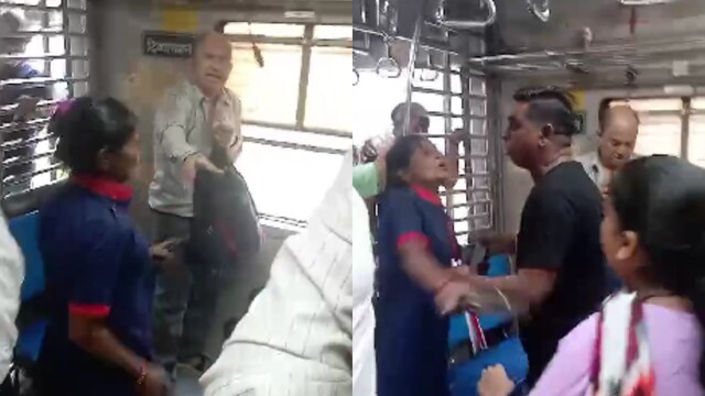 Mumbai Woman Enters Divyang Coach on Virar-Dadar Local, Hits Passengers ...