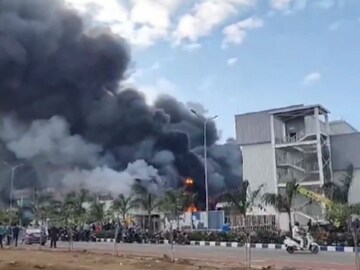 Massive Blaze Sweeps Through Tata Electronics Manufacturing Unit In ...