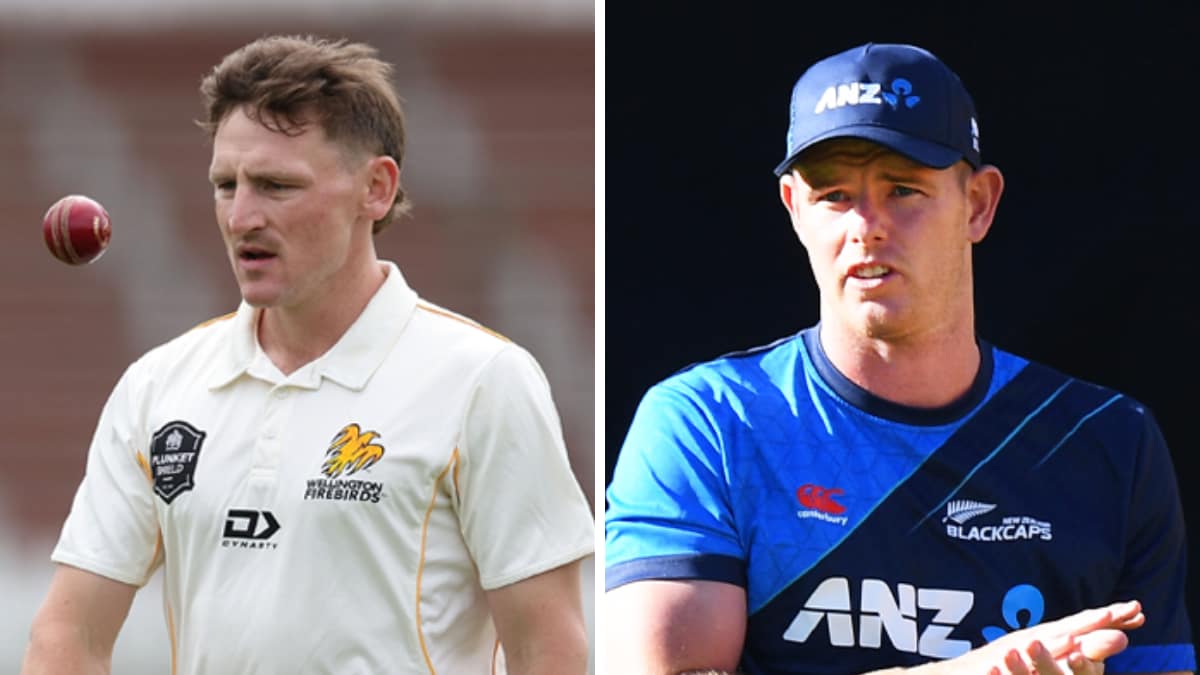 New Zealand Cricket Award All-Rounders Nathan Smith and Josh Clarkson ...