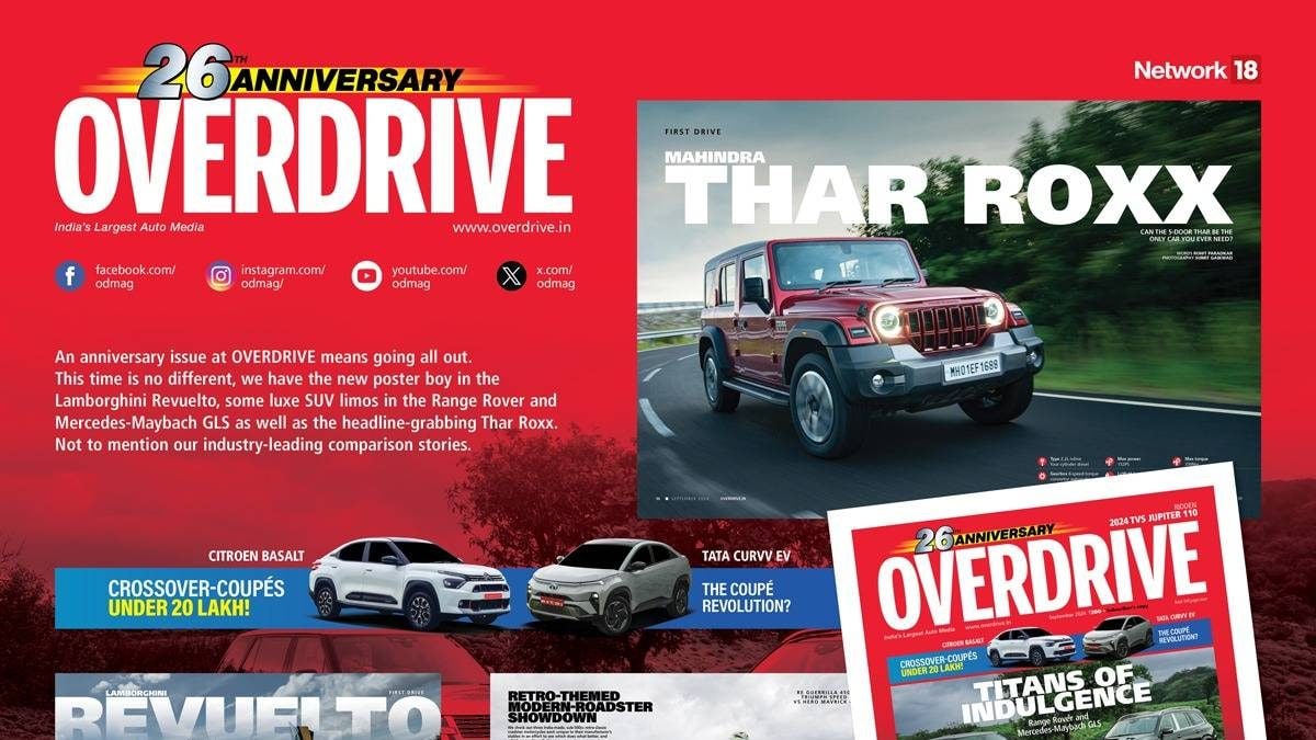OVERDRIVE Turns 26: Celebrating India’s Leading Auto Media Platform | Auto News - News18