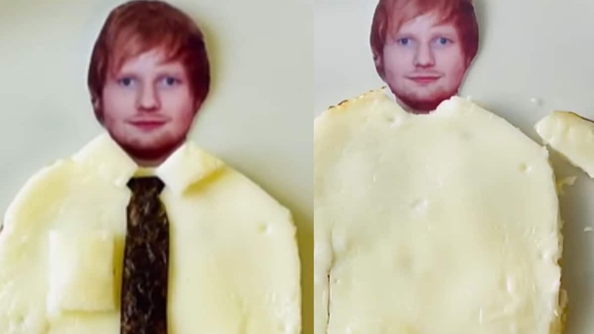 Food Artist Creates 'Egg Sheeran' Out Of Omelette And Nori, Internet ...