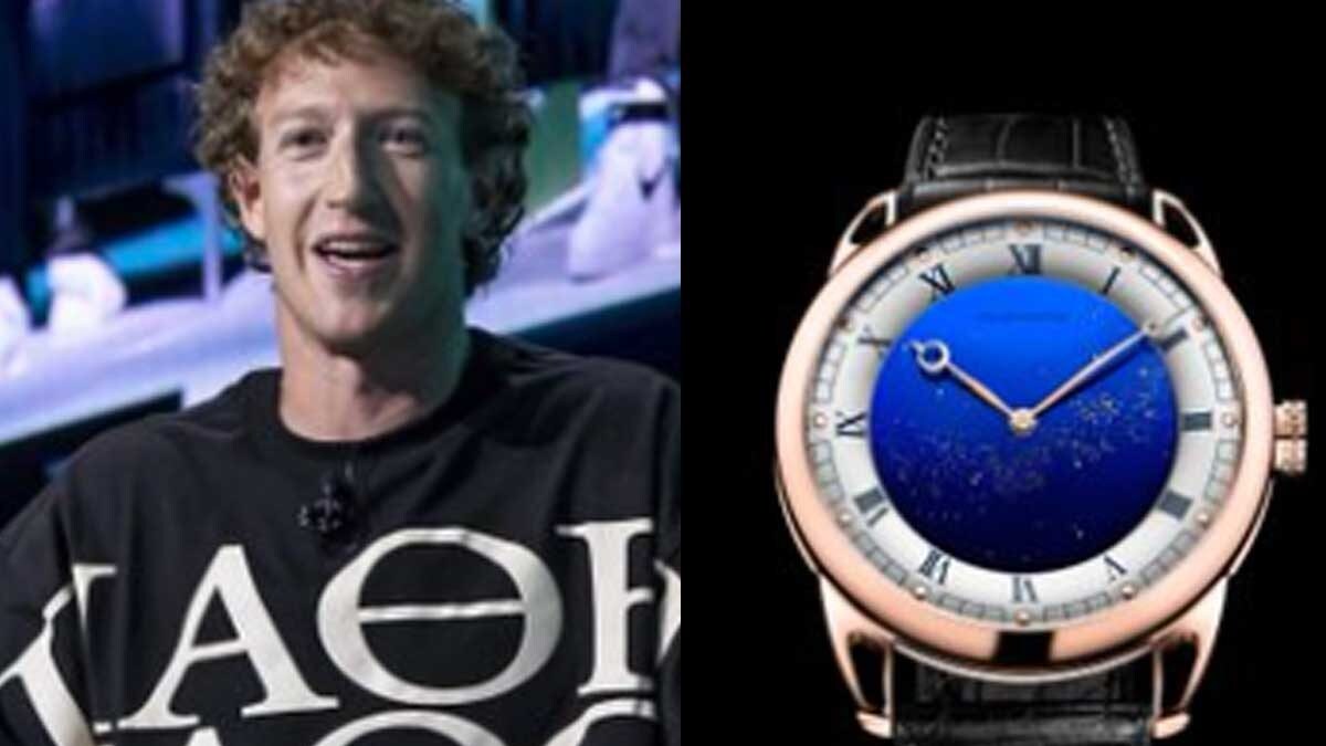 Mark Zuckerberg’s Rs 2 Crore Watch Features Pieces Of A Meteorite - News18