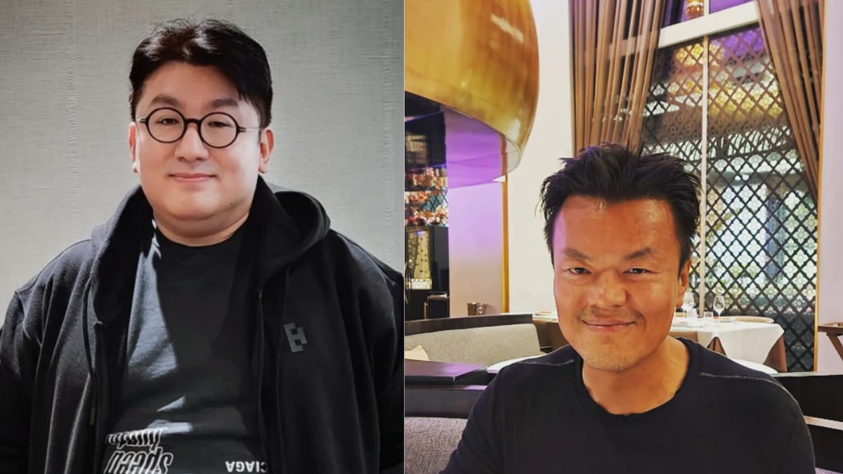 HYBE's Bang Si-hyuk Celebrates JY Park's 30 Years As A Solo Artist ...