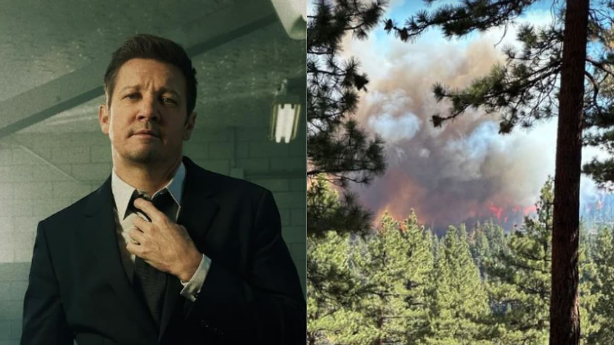 Jeremy Renner Shares Photos Of Davis Fire Too Close To His Home ...