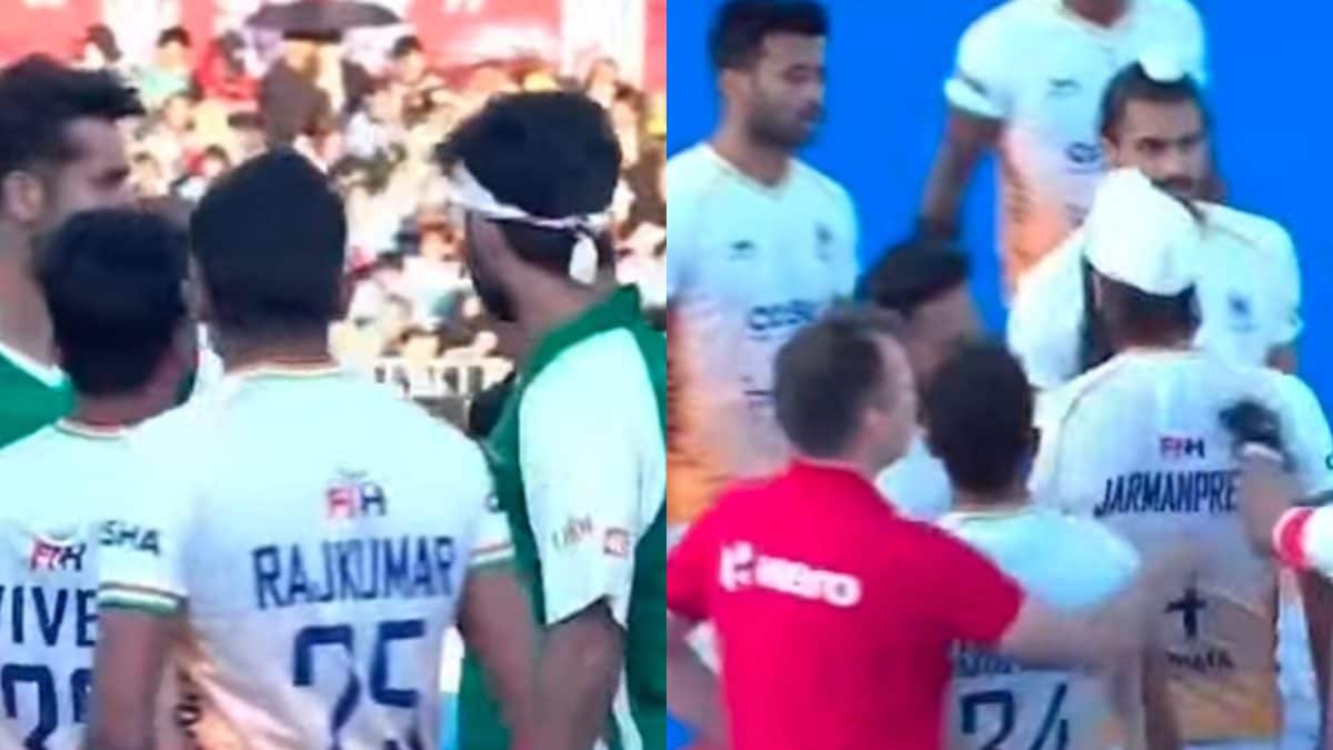 Tensions Boil Over in India vs Pakistan at ACT 2024; Players From Both Teams Butt Heads After ...