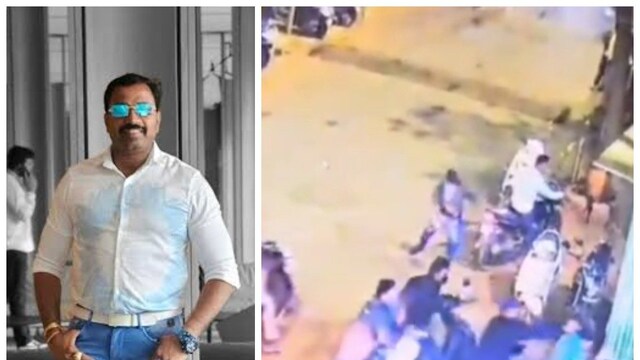 Attackers On 6 bikes, CCTV Captures Brazen Murder Of Ex-NCP Corporator ...