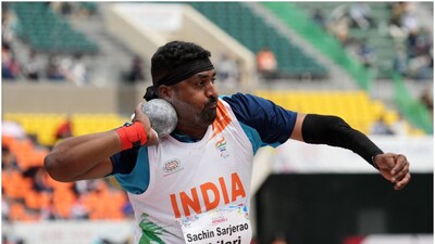 Paris Paralympics 2024: Sachin Khilari Wins Silver in Men's Shot Put - F46 | Sports News - News18