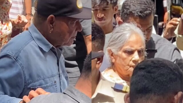 Salim Khan, Salma Khan And Sohail Khan Rush To Meet Malaika Arora After ...