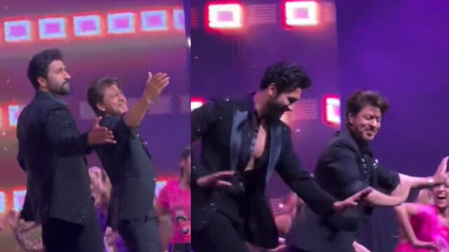 Shah Rukh Khan, Vicky Kaushal Sets Stage on Fire As They Dance on Mere ...