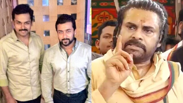 Suriya Breaks Silence on Pawan Kalyan-Karthi Resolving Issue Over the Tirupati Laddu Controversy ...