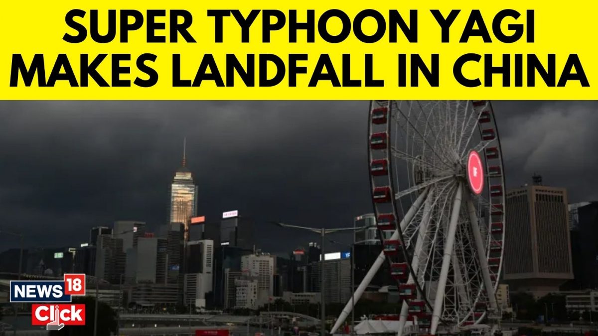 Super Typhoon Yagi Makes Landfall on China’s Hainan as 400,000 ...