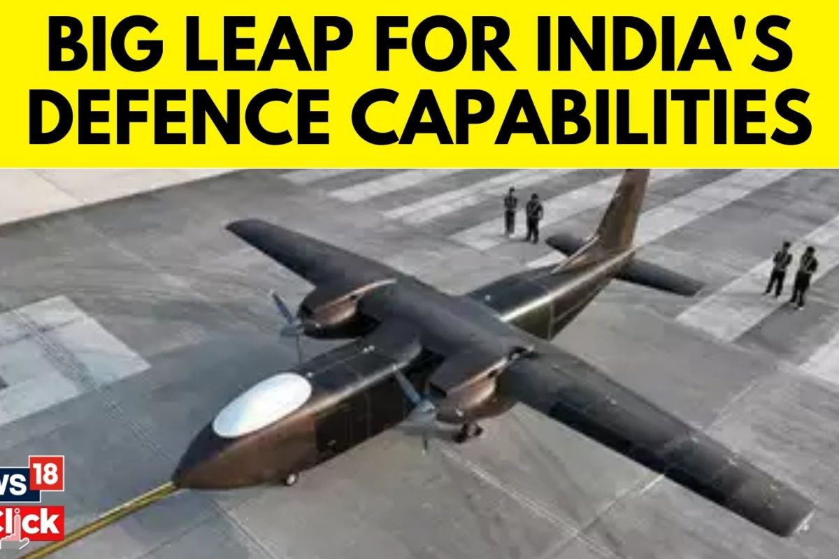 Indias First Indigenous Combat Unmanned Aircraft FWD 200B Takes Flight ...