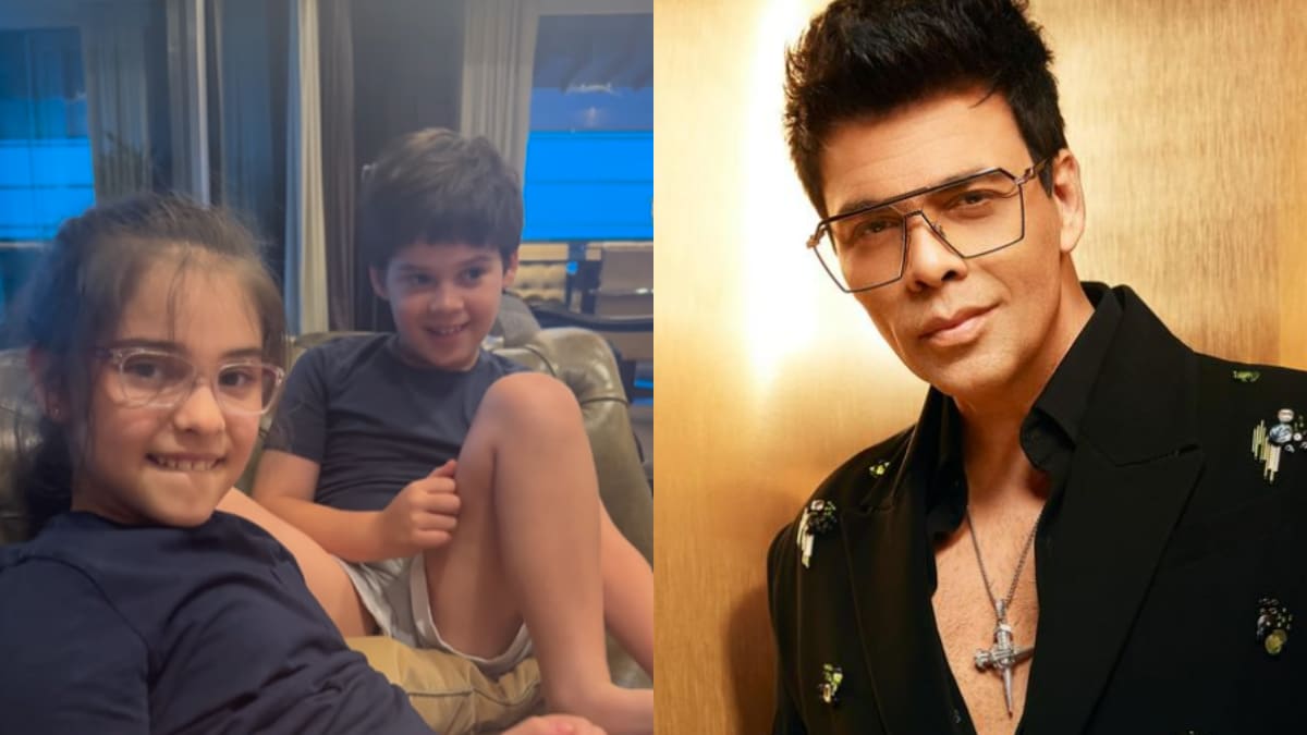 Watch: Karan Johar Gets 'Fashion Policed' At Home By Kids Yash And Roohi | Movies News - News18