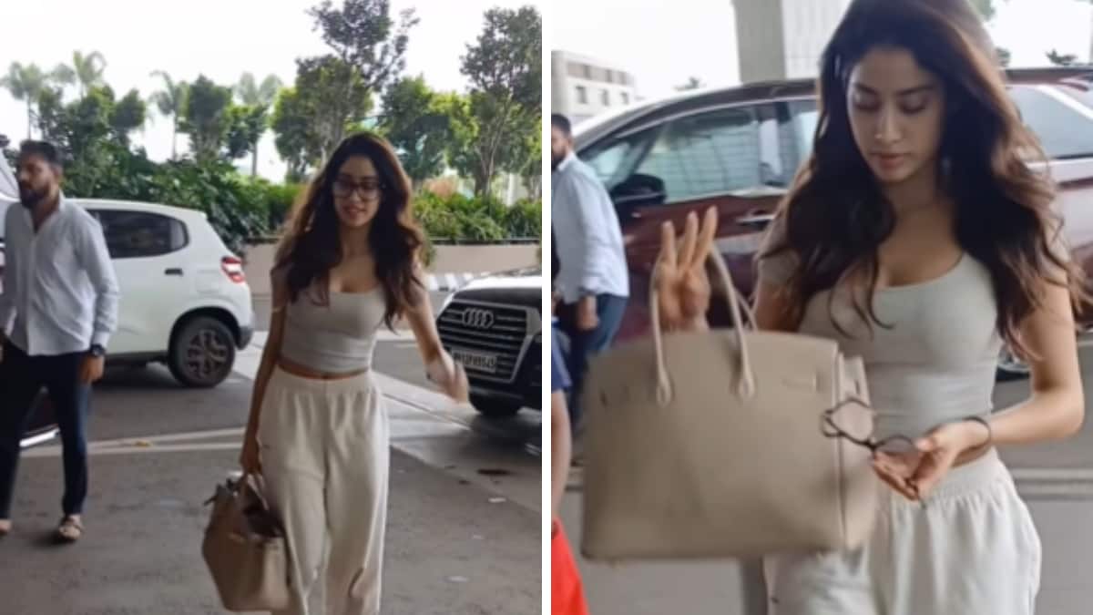 Watch: Janhvi Kapoor Takes A Ride To The Airport In Her New Lexus MPV ...
