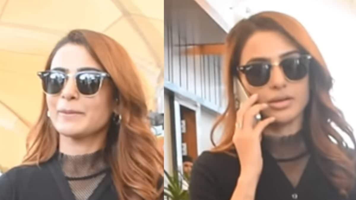 Watch: Samantha Ruth Prabhu Dazzles In Casuals In Fresh Airport Look ...