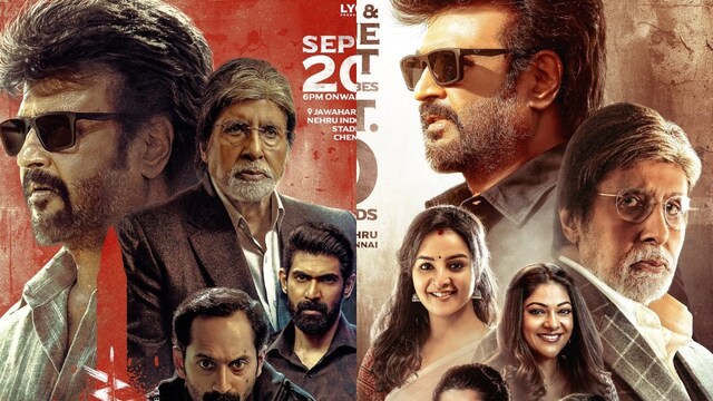 Amitabh Bachchan Looks Intense, Rajinikanth Dapper In New 'Vettaiyan ...