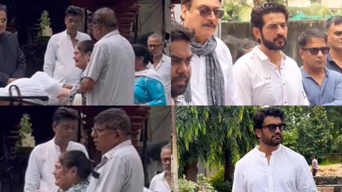 Vikas Sethi Funeral: Mom Inconsolable; Hiten Tejwani, Sharad Kelkar ...