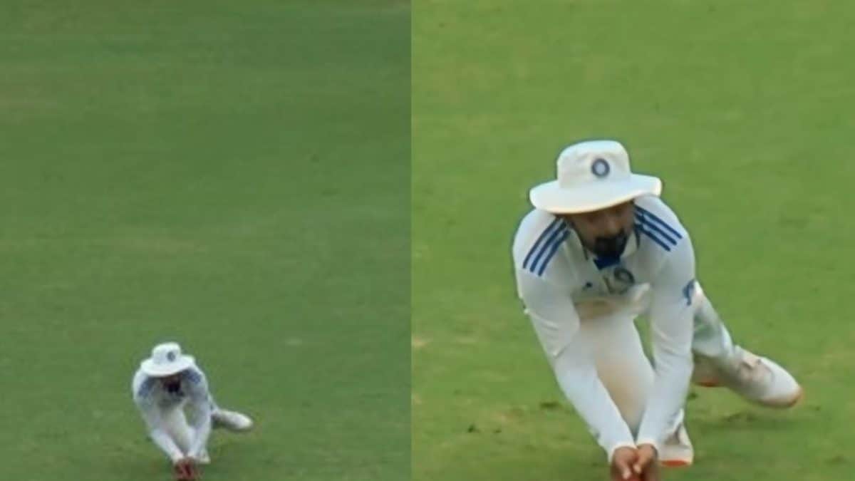 KL Rahul Snatches a Hard-Earned Diving Stunner to Dismiss Bangladesh's ...