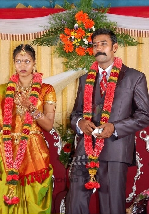 Actor Karate Raja's Wedding Pic With Wife Divya Viral | Movies News ...