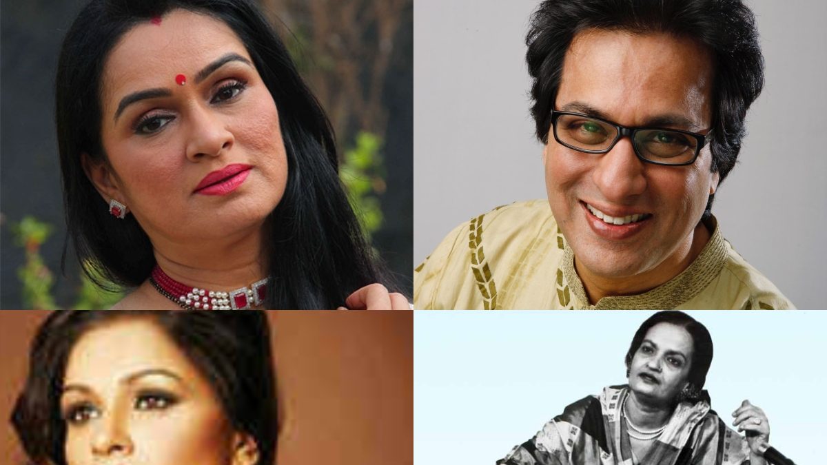 Padmini Kolhapure, Tejaswini Kolhapure And Talat Aziz On Paying Tribute ...