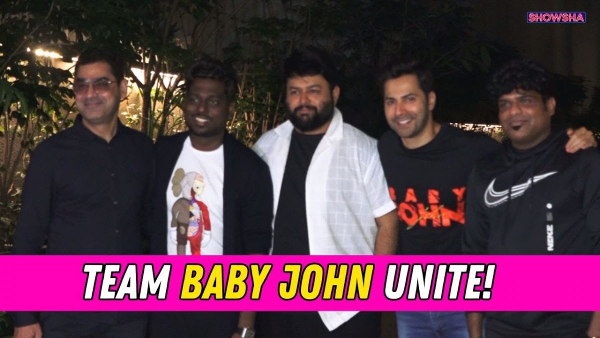 Team 'Baby John' Varun Dhawan, Murad Khetani & More Gather At Director ...