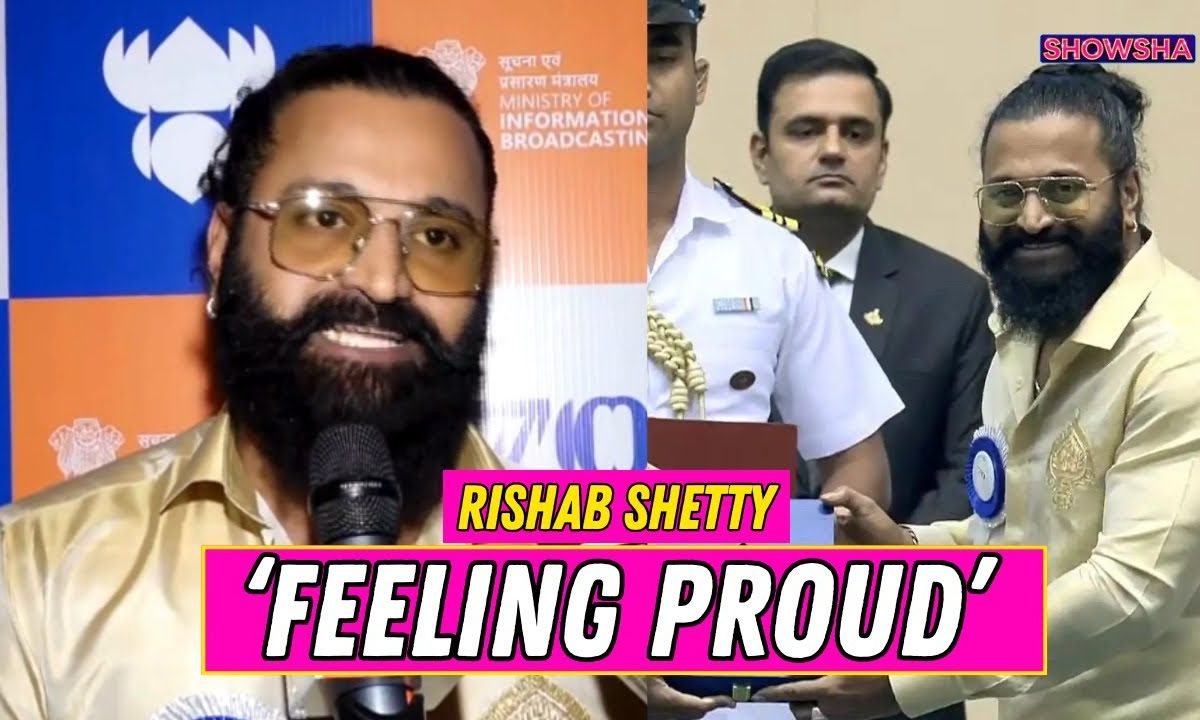 Rishab Shetty Expresses Gratitude After Winning The National Film Award ...