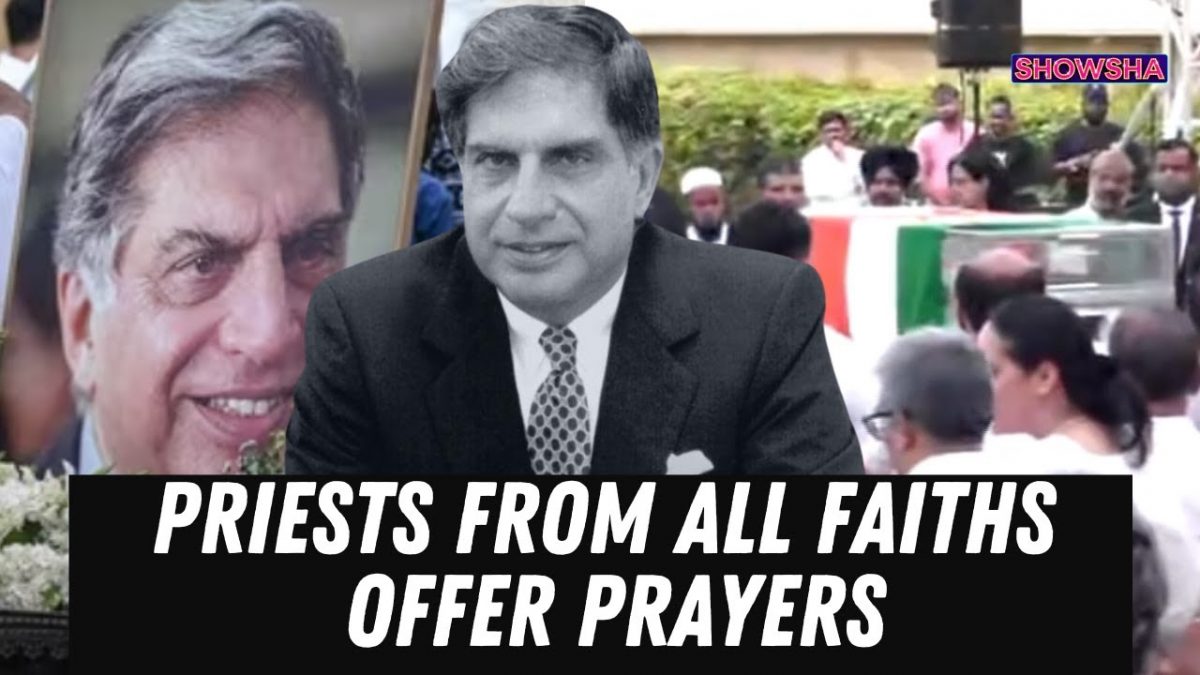 Ratan Tata's Funeral Marks An Emotional All-Religion Prayer Ceremony At ...