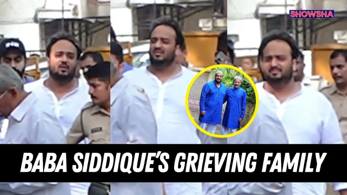 Baba Siddique's Son Zeeshan Siddique Spotted Outside Cooper Hospital ...