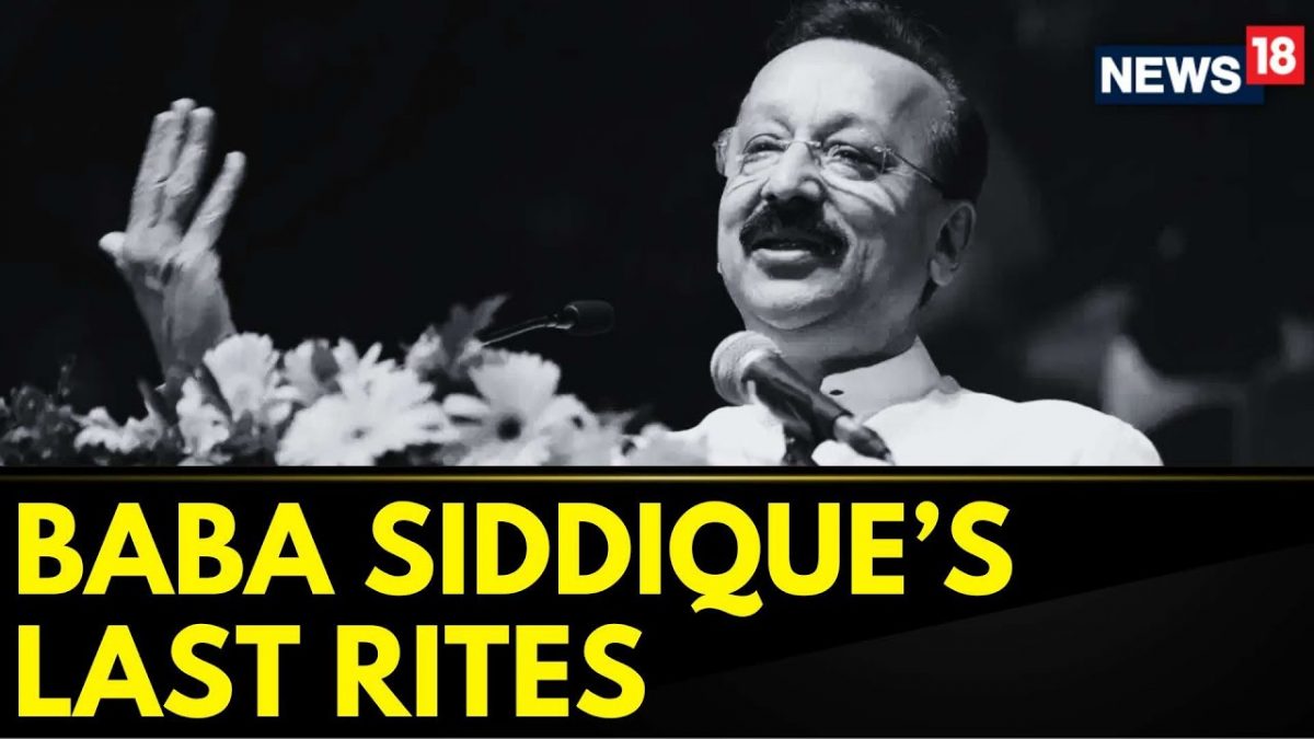 Baba Siddique's Funeral News | Baba Siddique's Final Journey Honored ...