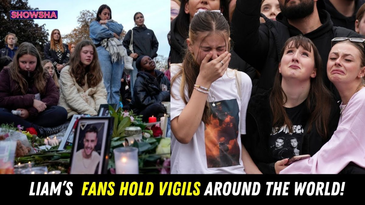Liam Payne's Fans Sing 'One Direction' Songs, Release Balloons, Mourn ...