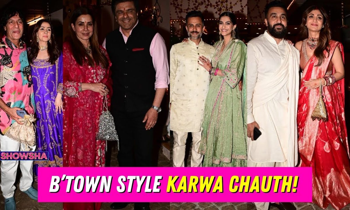 Rani Mukerji, Sonam Kapoor, Shilpa Shetty, Raveena Tandon Break Karwa ...